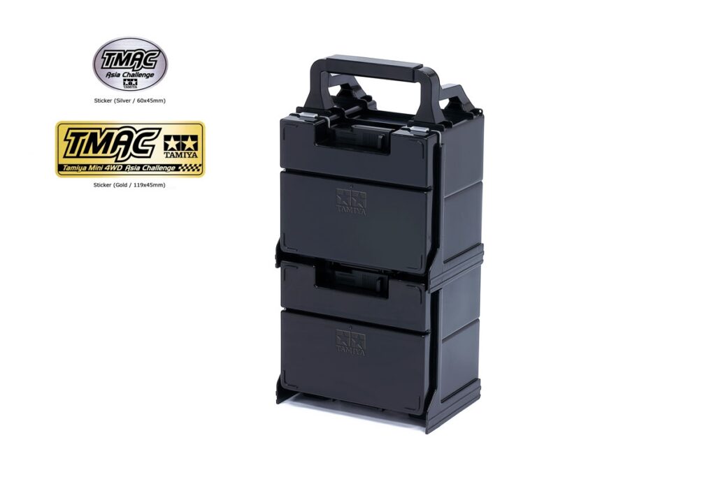 TAMIYA 95671 Mini 4WD Portable Pit Black Asia Challenge - Project-M