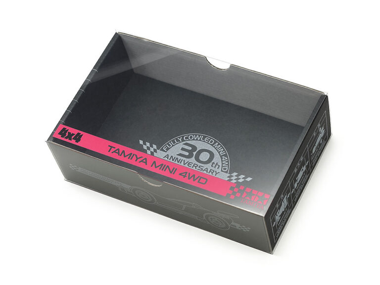 TAMIYA 95670 Fully Cowled Mini 4WD 30th Anniversary Basic Box (Black ...
